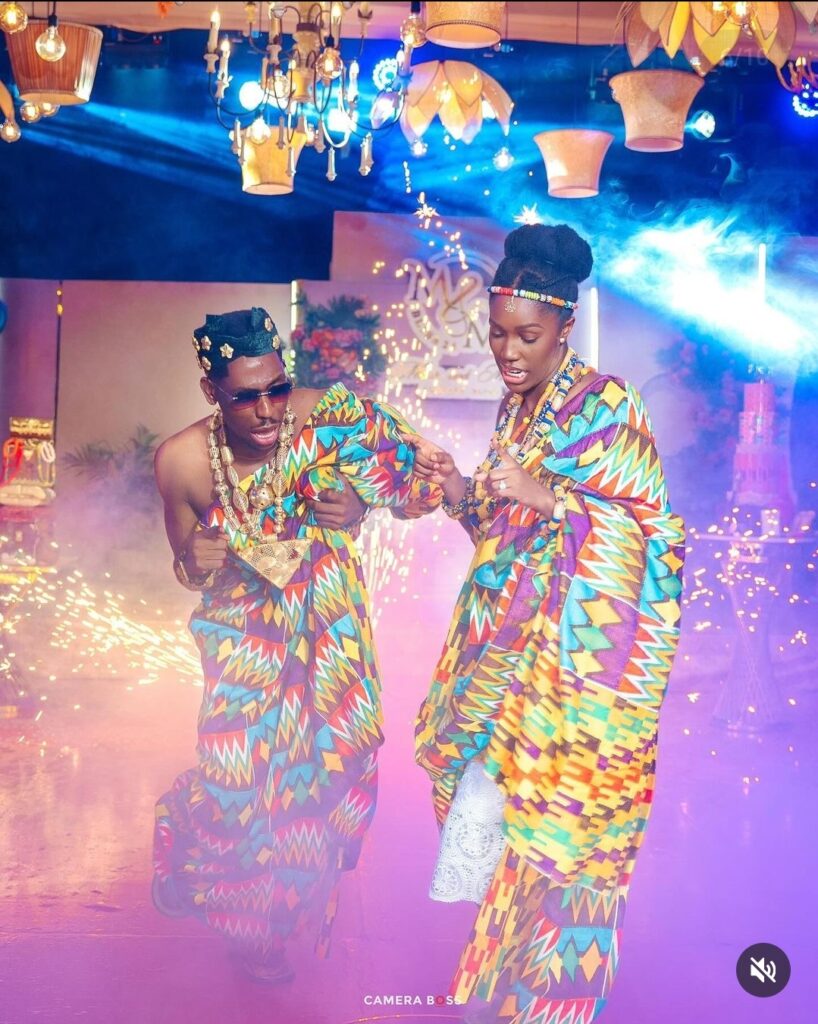 Photos From the Traditional Wedding Ceremony of Moses Bliss and Marie.