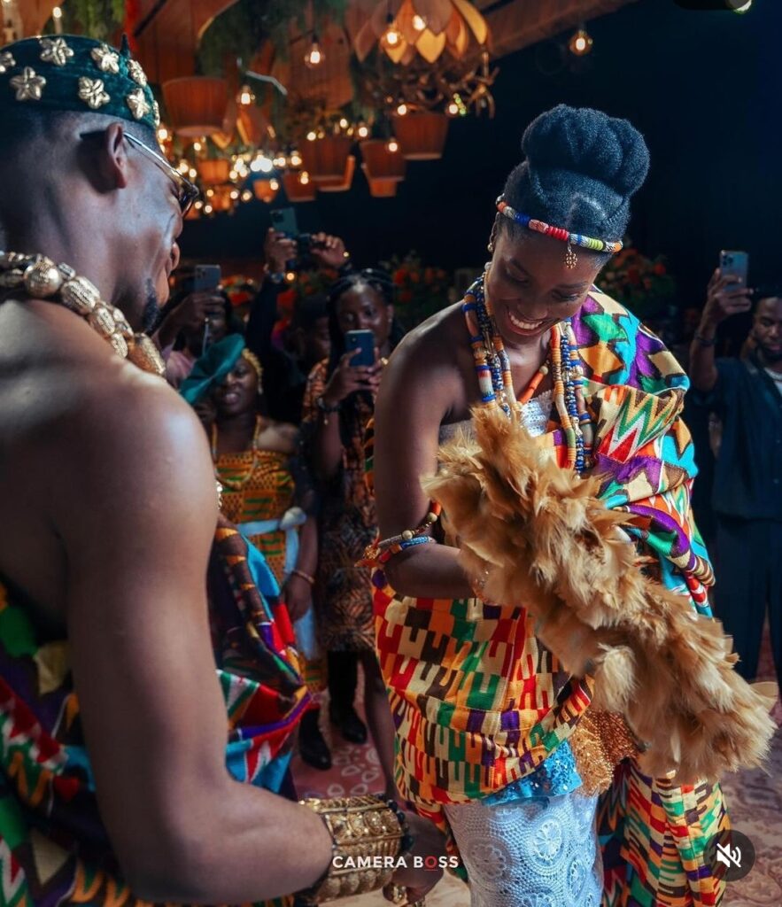 Photos From the Traditional Wedding Ceremony of Moses Bliss and Marie.