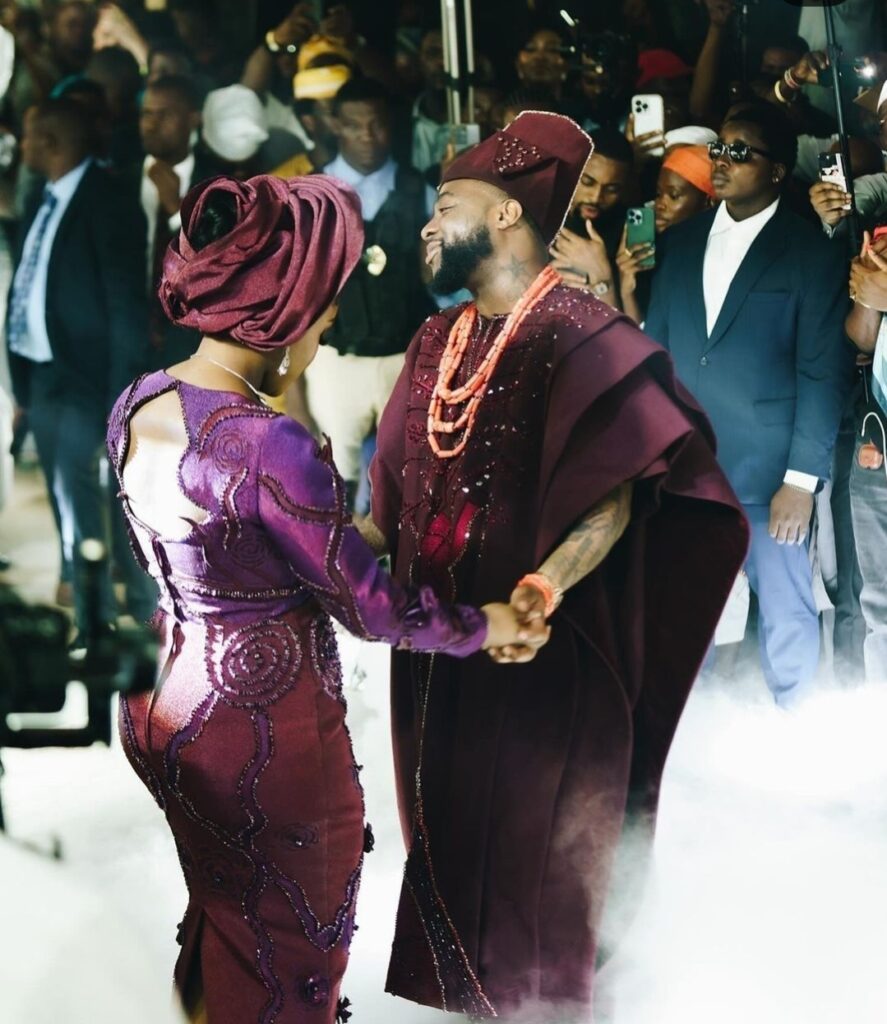 Chivido2024 : Beautiful Photos From the Wedding of Davido and Chioma.